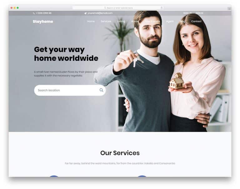 30 Best Free Real Estate Website Templates 2026 - uiCookies