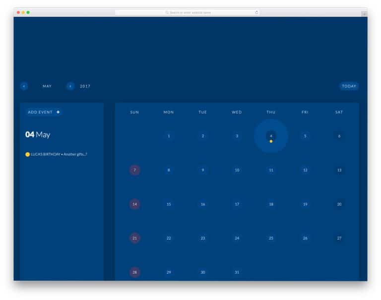 50 Best CSS Calendar Templates & Examples 2026