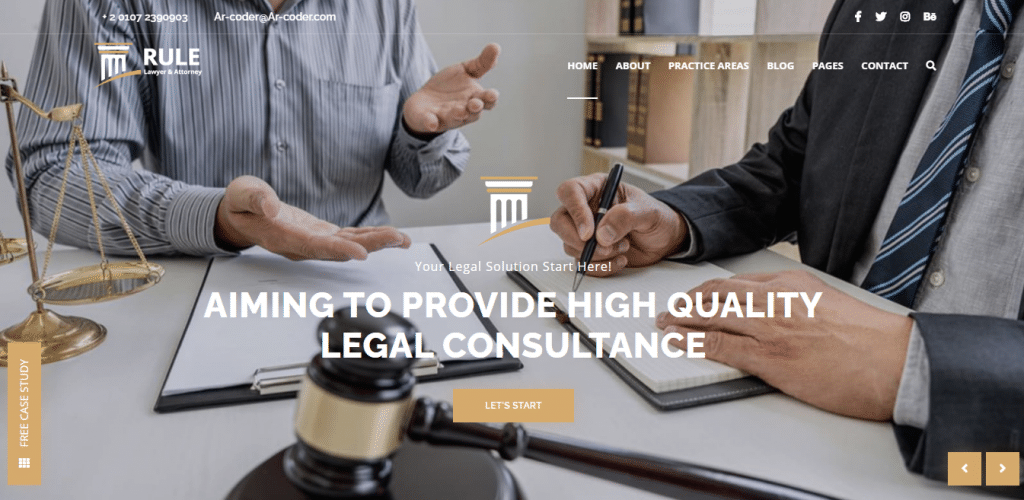 24 Attorney Website Template Options For Those Who Fight For Justice
