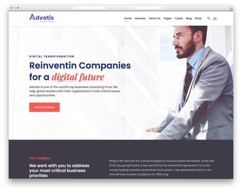 25 Services Website Templates To Deliver Better Online Customer Service