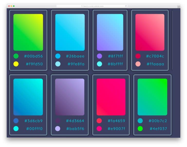 33 Flamboyant Color Palette CSS Designs For Pros And Casual Users