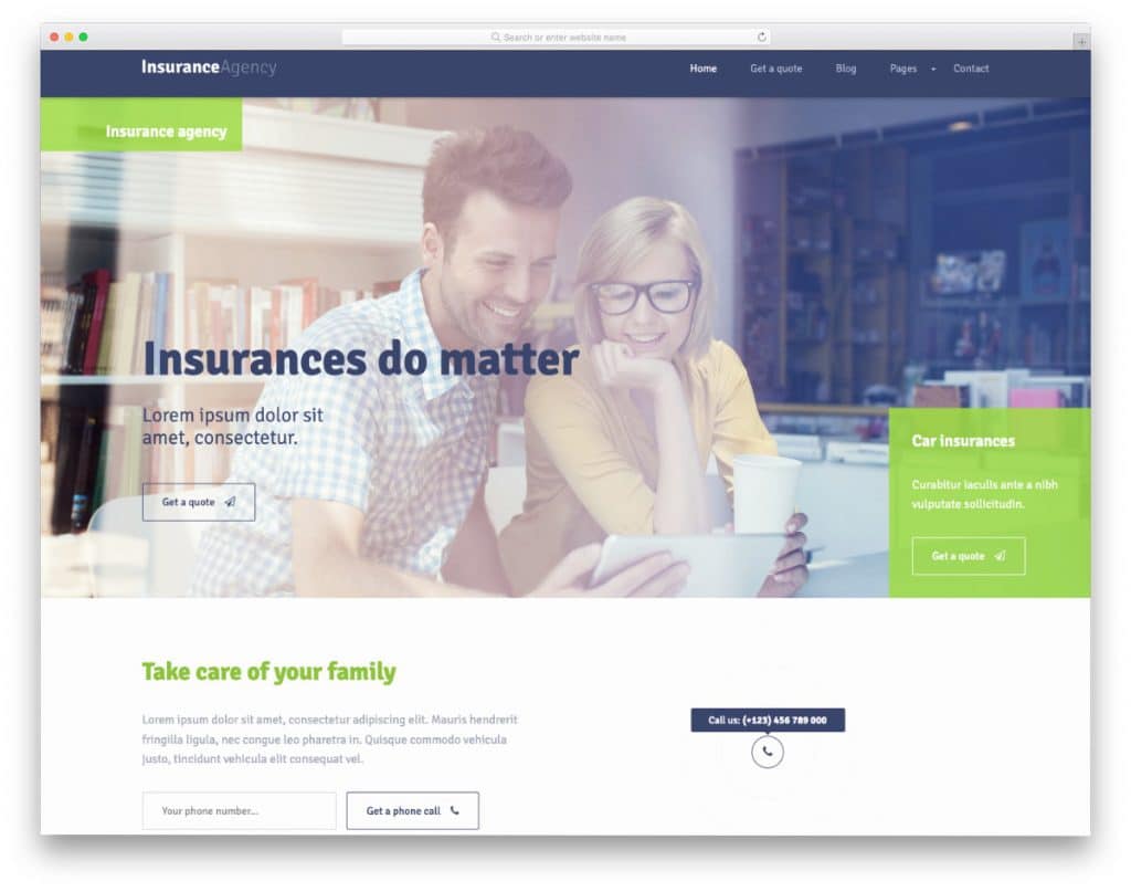 20 Insurance Agent Website Templates To Transform You Into A Super Agent