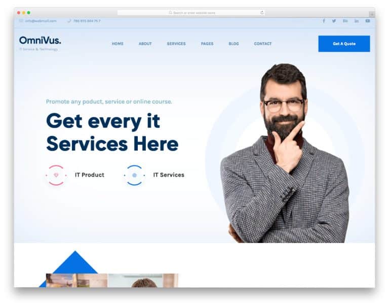 25 Services Website Templates To Deliver Better Online Customer Service