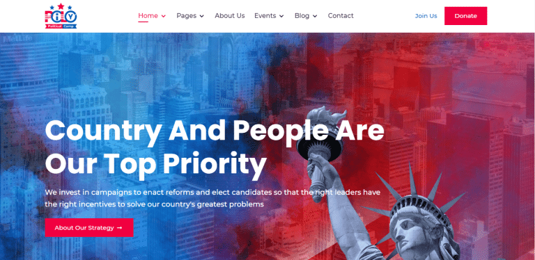 25 Best Political Website Templates 2026 - uiCookies