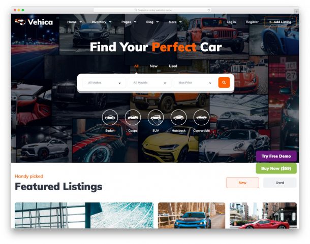 26 Car Dealer Website Templates For Zippy User Experience - uiCookies