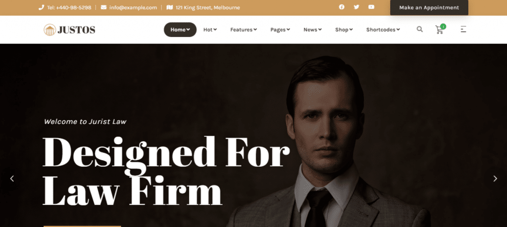 24 Attorney Website Template Options For Those Who Fight For Justice