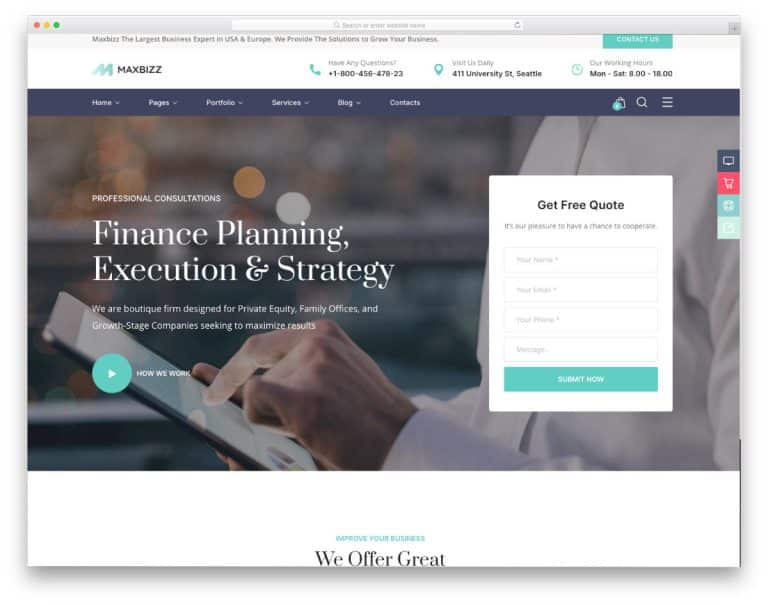 22 Best Tax Service Website Templates 2025 - uiCookies