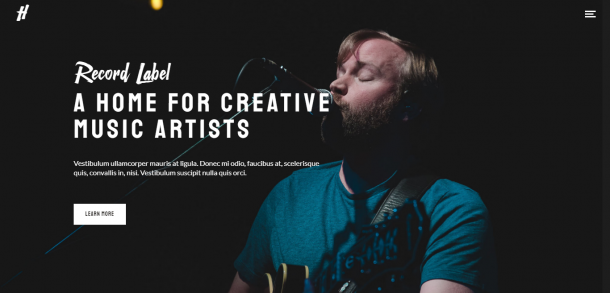 20 WordPress Recording Studio Website Template For Creative People