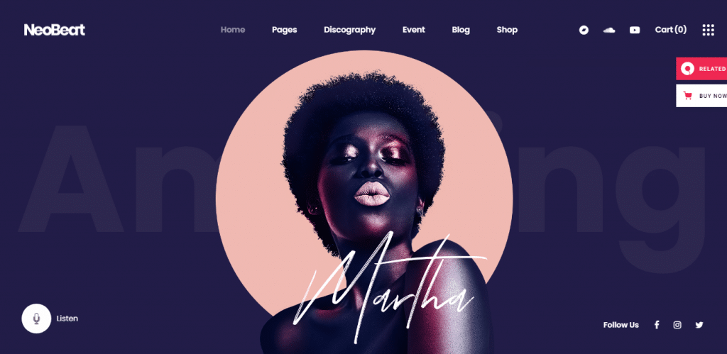 20 WordPress Recording Studio Website Template For Creative People