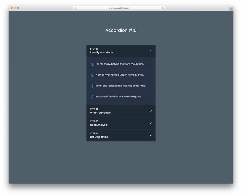 37 Bootstrap Accordion Examples To Gracefully Handle Huge Contents 37 Bootstrap Accordion Examples To Gracefully Handle Huge Contents