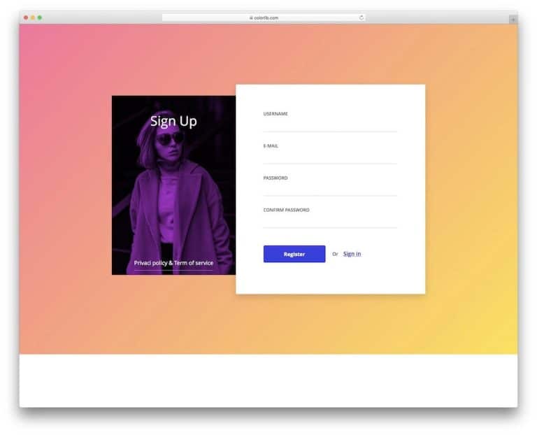 36 Best Bootstrap Registration Form Examples 2025 - uiCookies