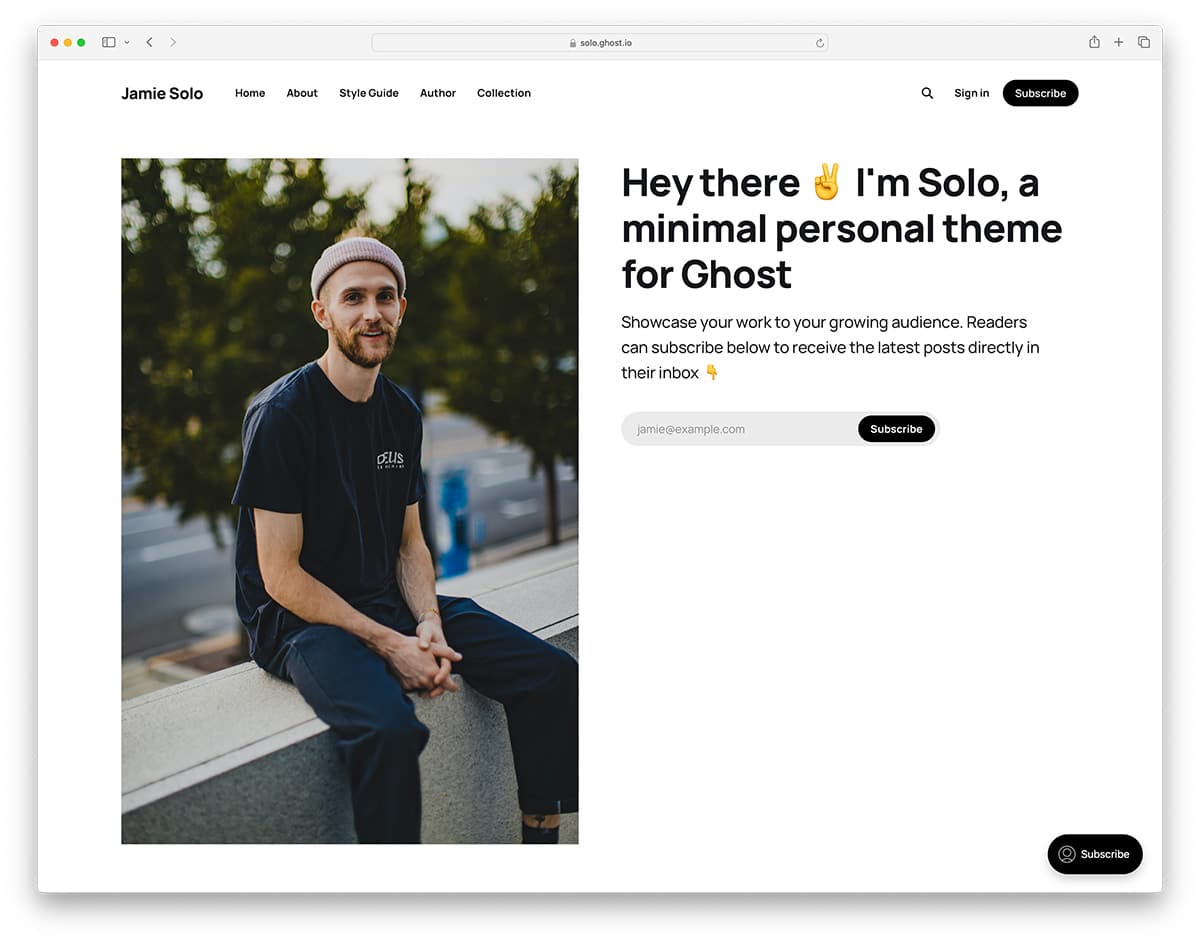 16 Best Free Ghost Themes for Bloggers 2025 - uiCookies