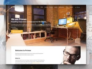 Primex - Free Best Responsive Business Website Template - uiCookies.com