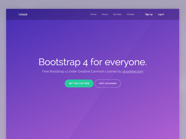 20 Free Bootstrap Website Templates For Clean Website - uiCookies